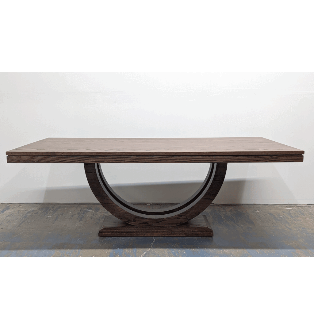 Metro Solid Wood Dining Table | Custom Modern Table | Up to 25% off