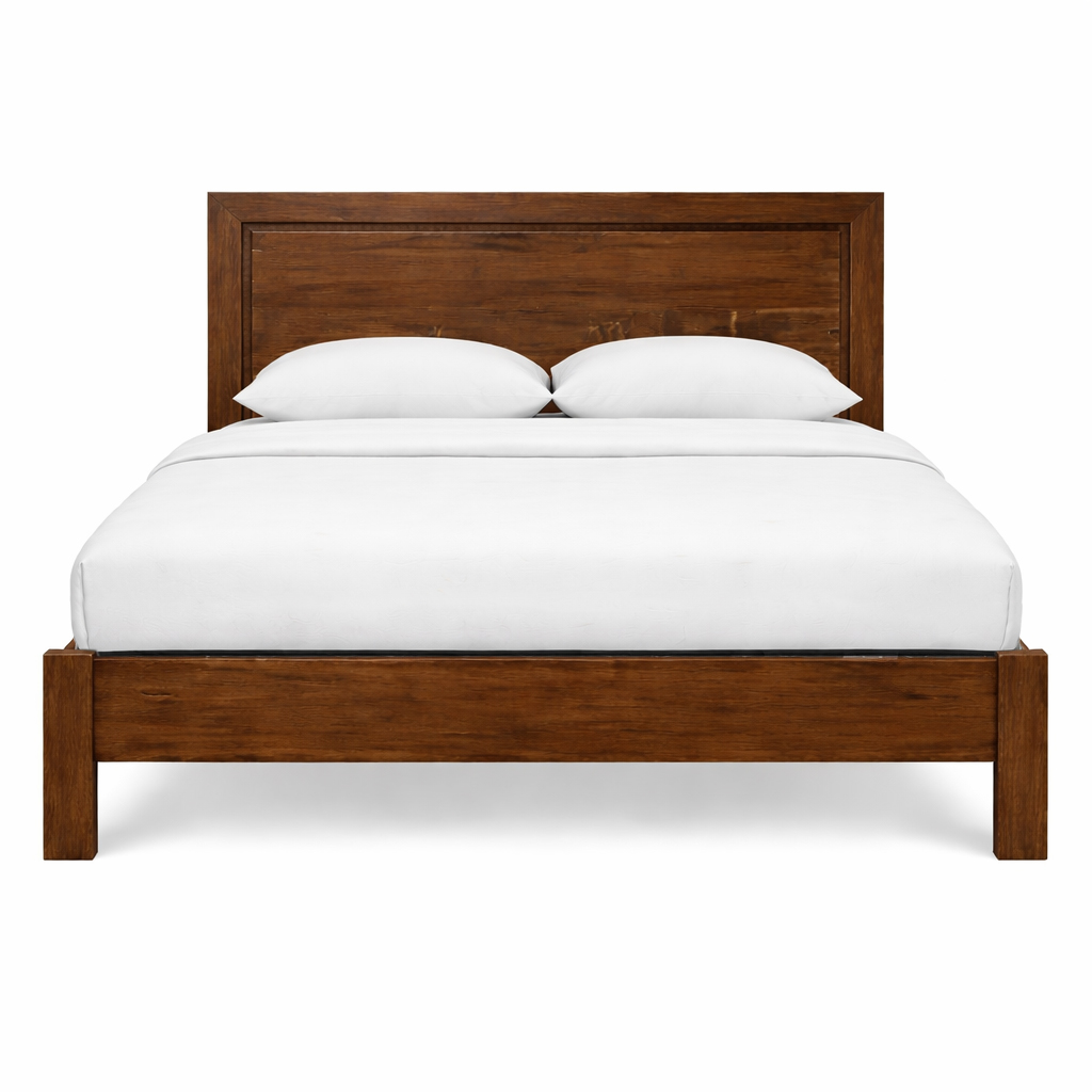 Thornlea Solid Wood Bed – Handcrafted Canadian Platform Bed