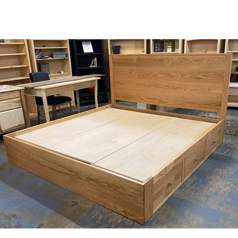 Marco Solid Wood Storage Bed | Handcrafted Hardwood Storage Bed – Naked ...