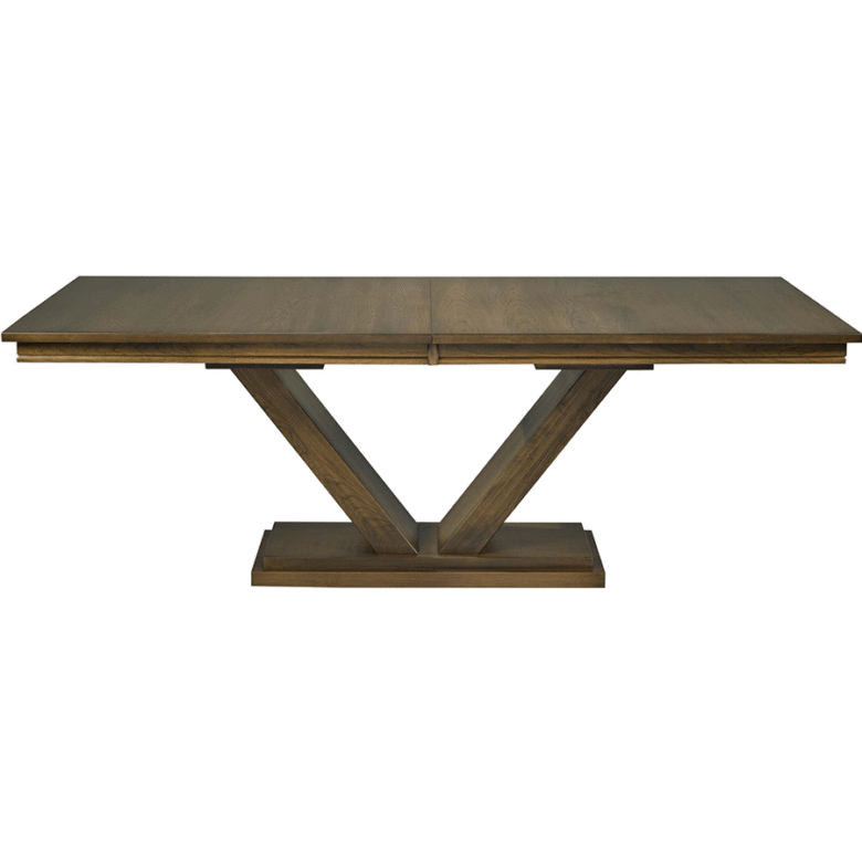 Victor Solid Wood Modern Table Toronto | Handcrafted Dining Table | 20% ...
