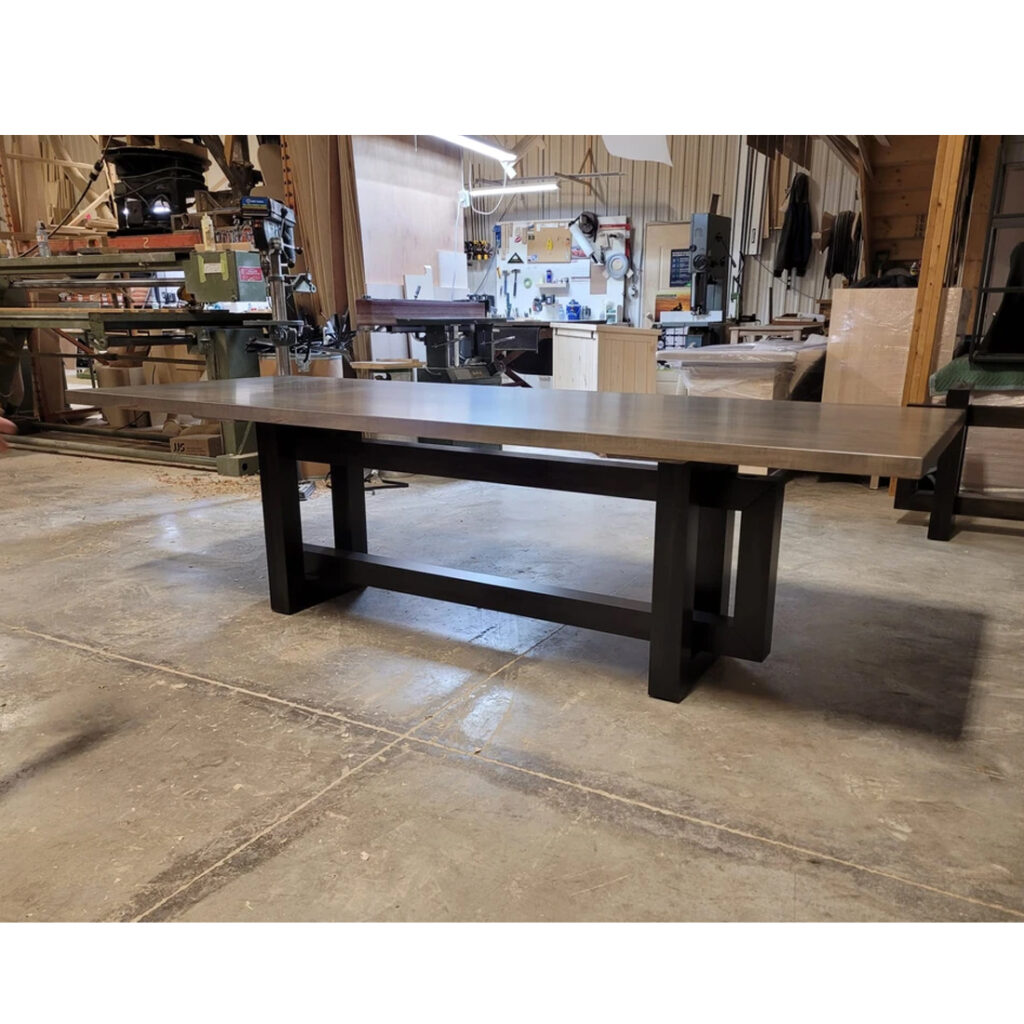 Minto Solid Wood Dining Table | Handcrafted Modern Table | Starts at $3269