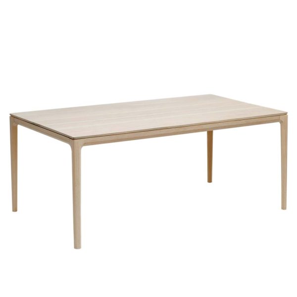 Luna Solid Wood Modern Table – Custom Canadian Hardwood Dining Table ...